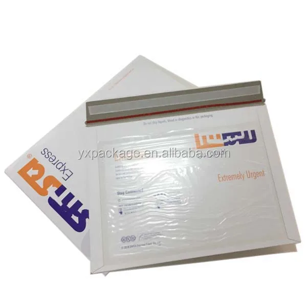Custom Printed Hard Paperboard Shipping Mailers Envelope,Dhl/postal ...