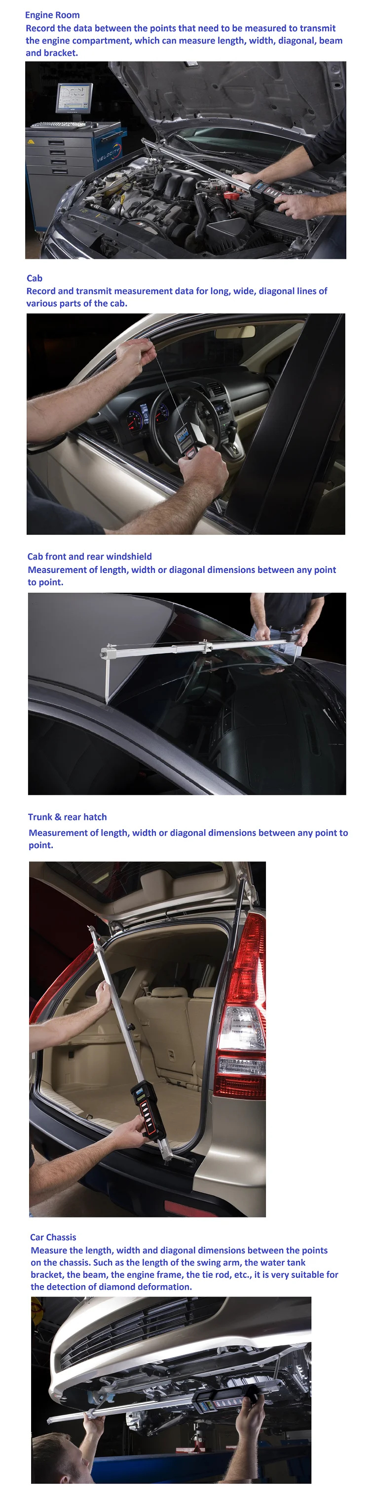 Winner Auto Body Electronic 2/3d Measuring System / Auto Body Measuring ...