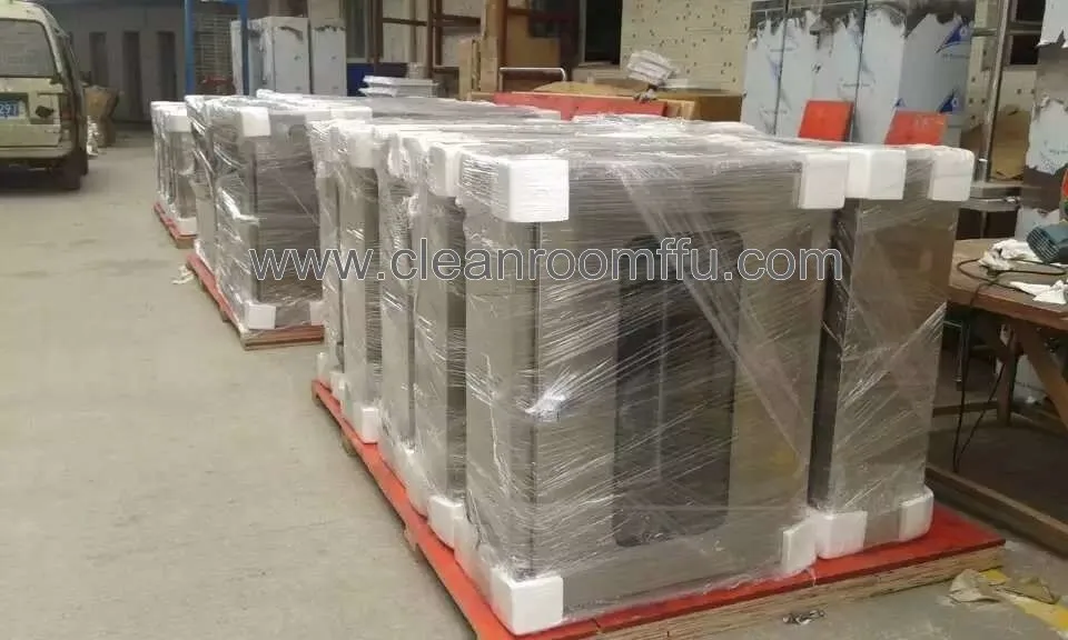 Pass Box with Conveyor Line - Efficient Material Transfer