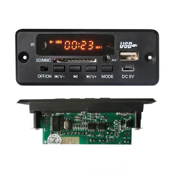 5v Bluetooth Audio Sd Card Decoder Audio Amplifier Board - Buy ...