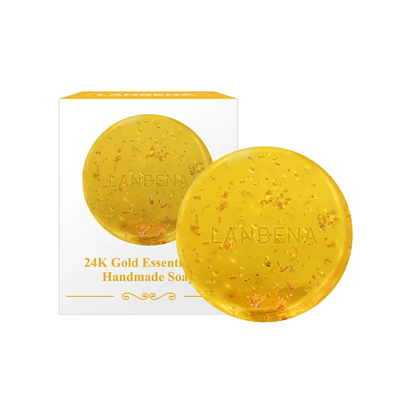 Lanbena 24k Gold Handmade Soap Deep Cleansing Moisturizing Free Shipping - Buy 24k Gold Handmade ...