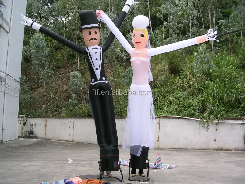 Inflatable Dancer/inflatable The Bride And Groom Model Dancer For ...