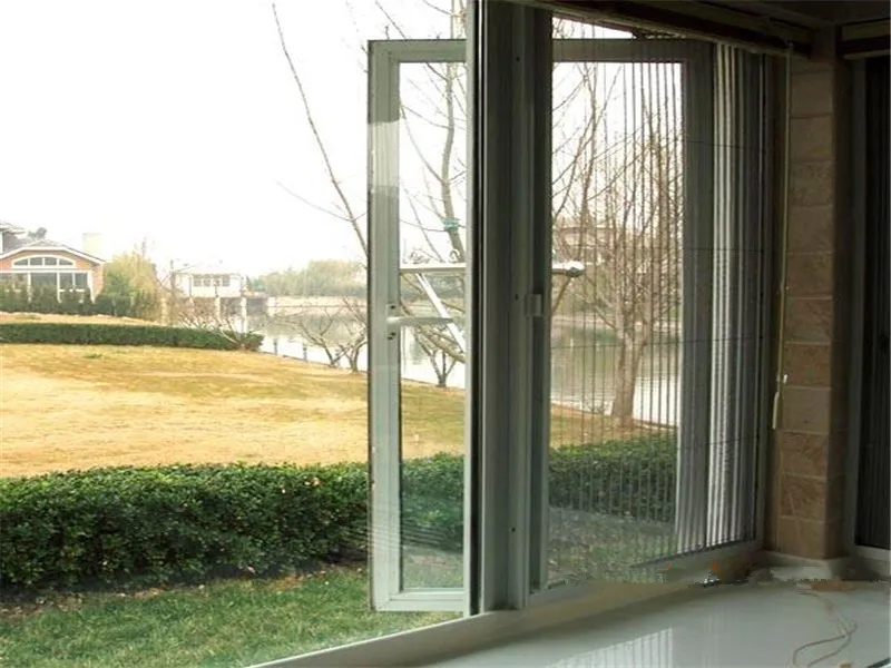 Folding Window Screen/folding Mosquito Net With Aluminum Frame - Buy ...