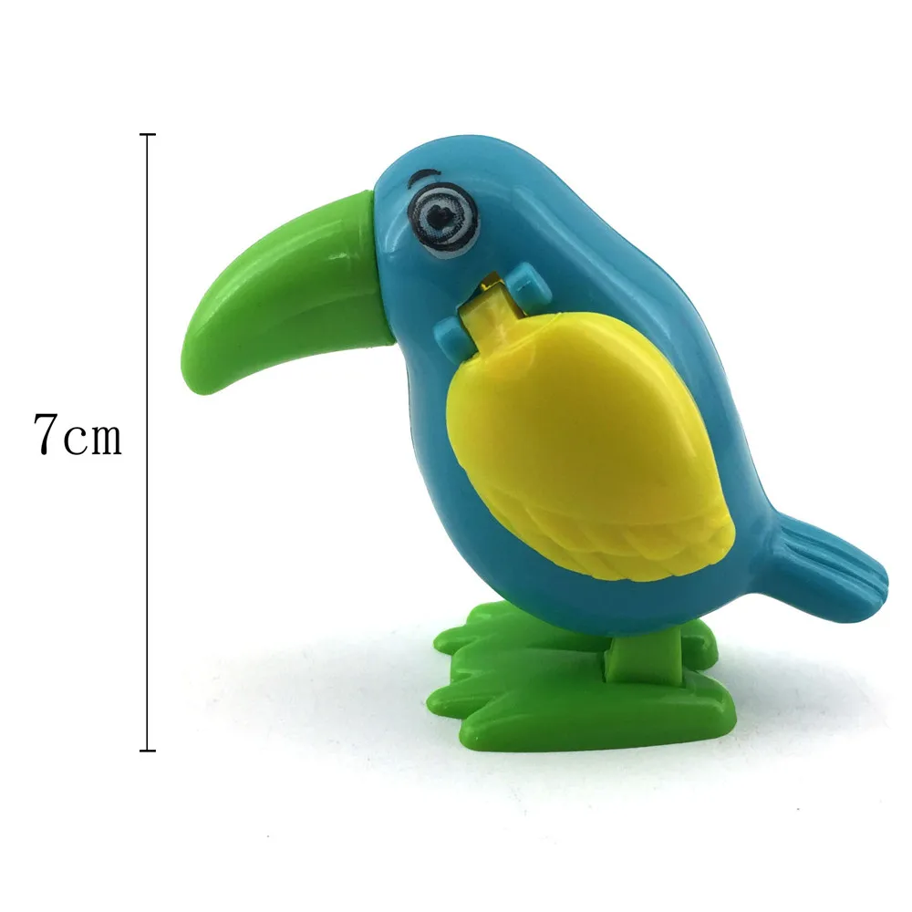 Children Mini Gift Item Zoo Woodpecker Animal Chicken Plastic Wind Up ...