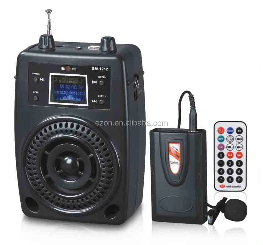 Mini Portable Waistband Sound Amplifier/portable Wired Teaching Voice ...