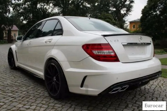 W204 Black Series Frp With Carbon Fiber Body Kit For W204 C63 2 Door 4 ...