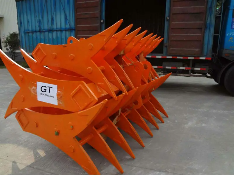 Double Sided Excavator Rake - Durable & Efficient Tools