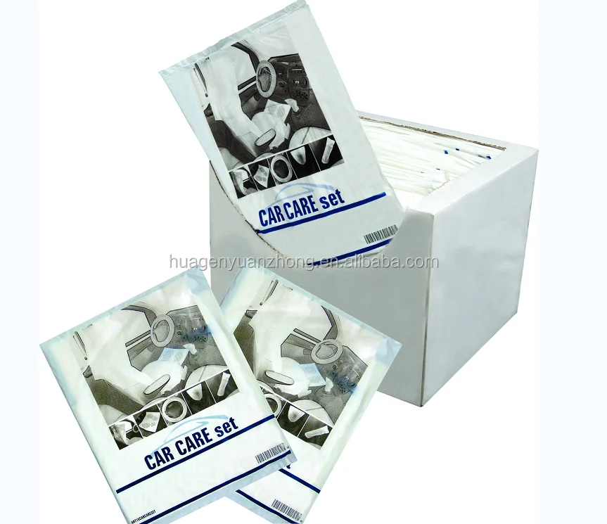 5-in-1 Disposable Car Interior Protection Kit - Display Box of 50