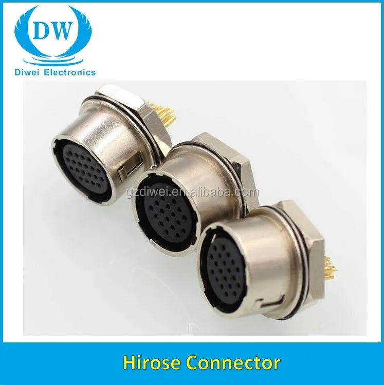 Hirose Male Female Connectors Camera Connectors 4 6 7 10 12 20 Pin ...