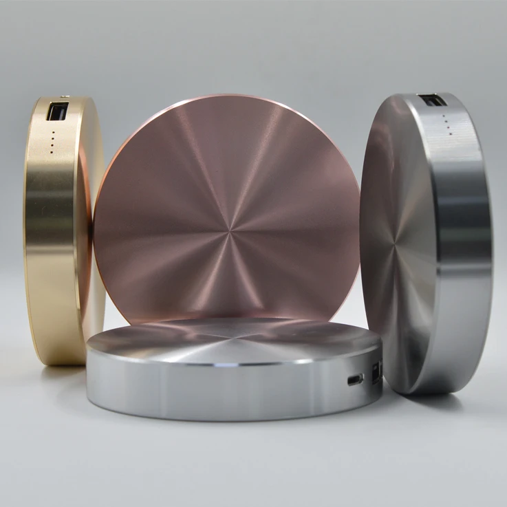 2019 Newest High-end Circular Aluminum Alloy Lithium Polymer 60000mah ...