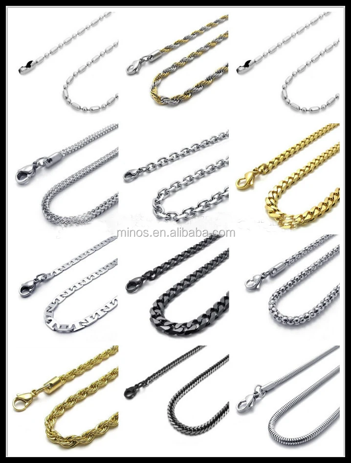 Dainty 1.5mm Gold Plated Stainless Steel Cable Link Chain Necklace With ...