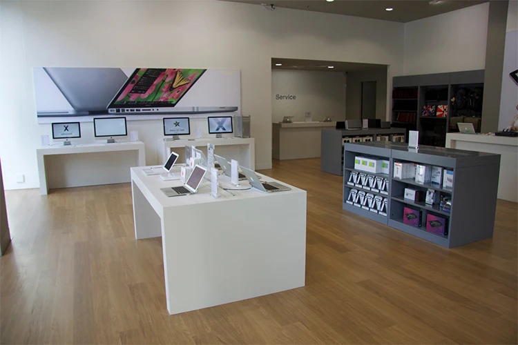 Customized Modern Computer Shop Interior Design Retail Laptop Shop ...