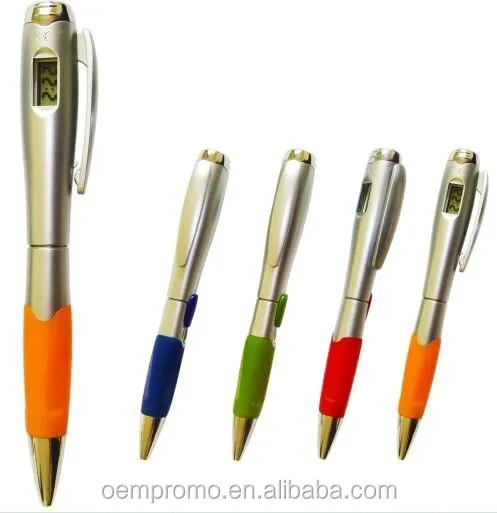 Promotional Digital Clock Ballpoint Pen - OEM Acceptable