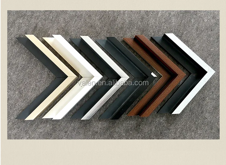Hot Sell High Quality L Shape Plastic Picture Frame Moulding For Canvas ...