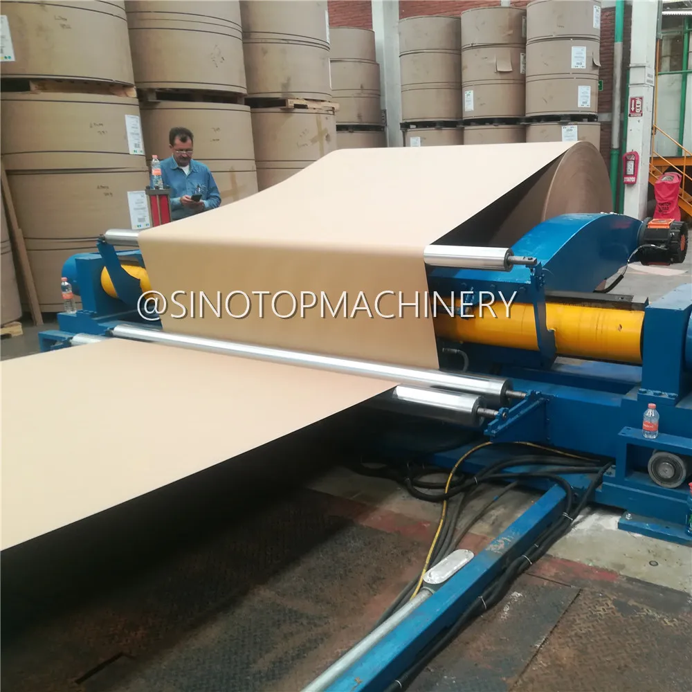 Exporting Type Bobbin Paper Cutting Machine For Edge Protection - Buy ...