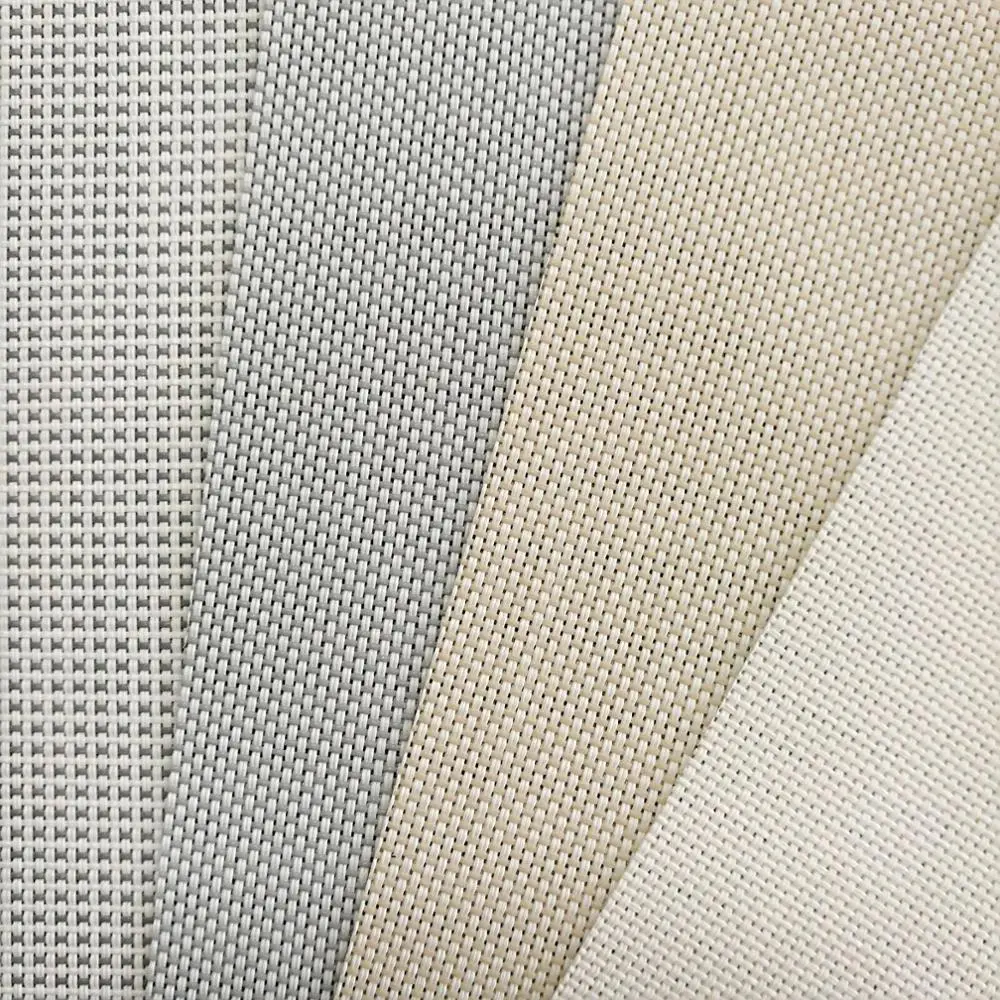 70% PVC 30% Polyester Sunscreen Roller Blind Fabrics
