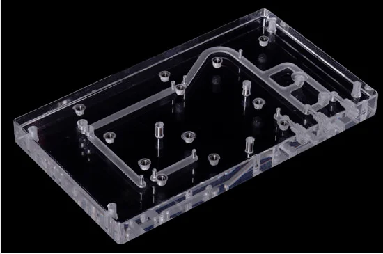 Acrylic Made Diffusion Bonded Microfluidic Manifold Good Optical ...