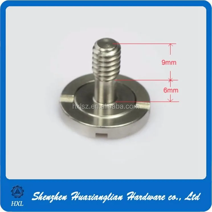 1/4 Stainless Steel Screw Hidden Camera Mounting Screw For Release ...