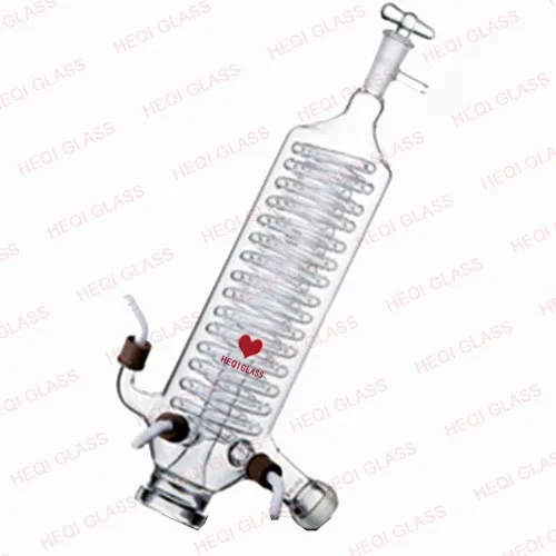 Lab Glassware 3.3 Borosilicate Glass Condenser For Rotary Evaporator ...