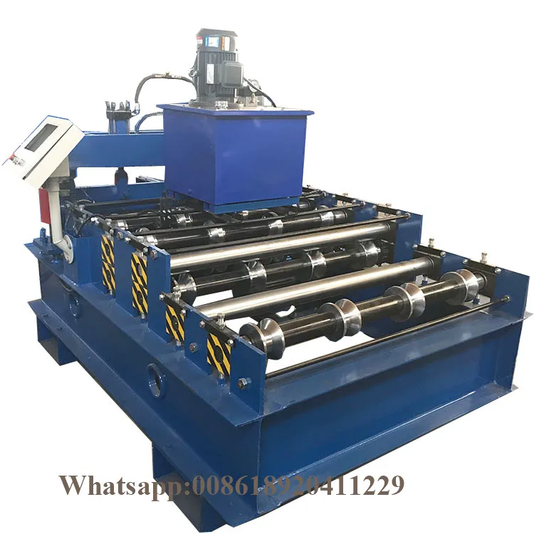 Auto Hydraulic Metal Roofing Sheet Crimping Machine