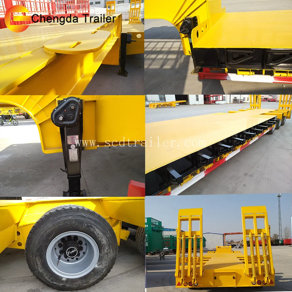 Remolque Lowboy De 150 Toneladas Con Rampa,A La Venta En Nigeria - Buy ...