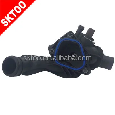 For Peugeot 207 308 Partner 1.6i Ep6 Engine Thermostat & Housing With ...