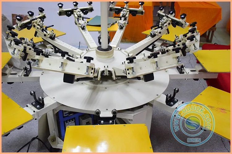 롤 8 색 8 스테이션 티셔츠 세미 자동 스크린 인쇄 기계 Buy 세미 자동 스크린 인쇄 기계저렴한 티셔츠 인쇄 기계로터리 스크린 인쇄 기계 Product On