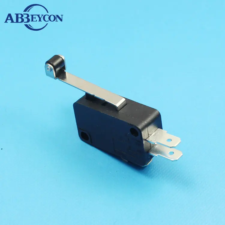New Style M16 3 Pin Spdt Mini 40t85 5a 250v Roller Lever Wire Micro ...