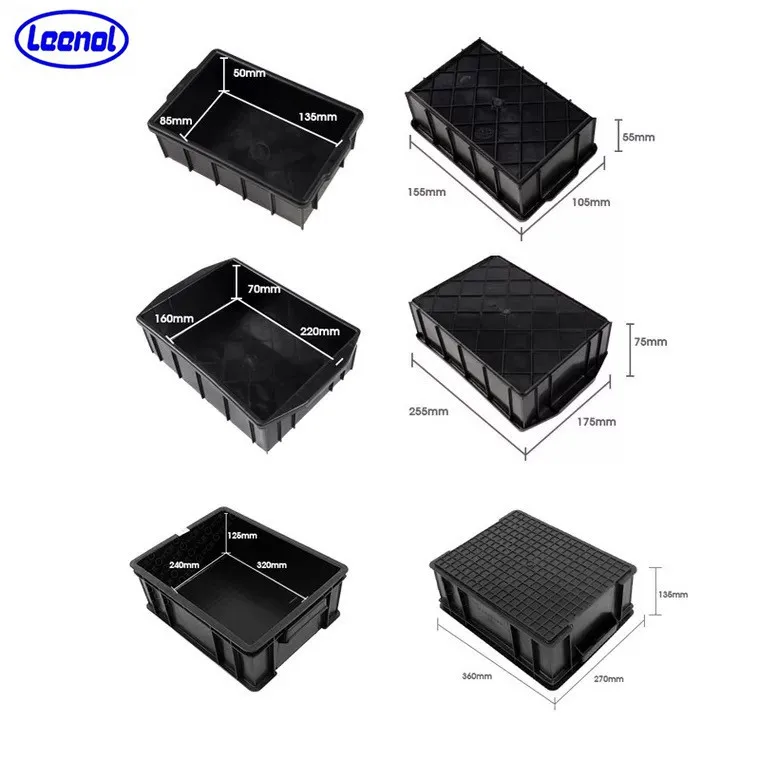 Anti-static Esd Conductive Plastic Molding Injection Esd Turnover Box ...