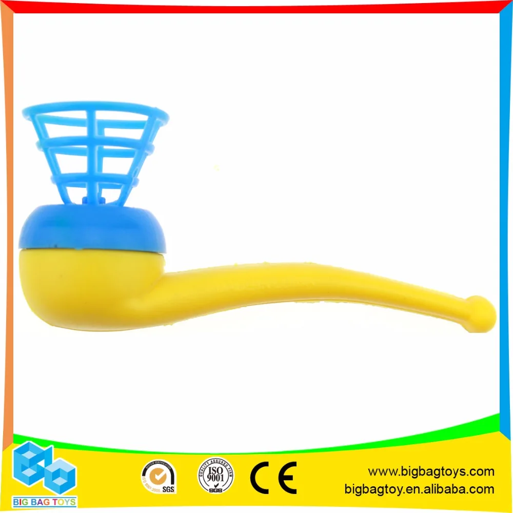 Best Selling 4 Color Plastic Blowing Pipe Toy With Ball For Children ...