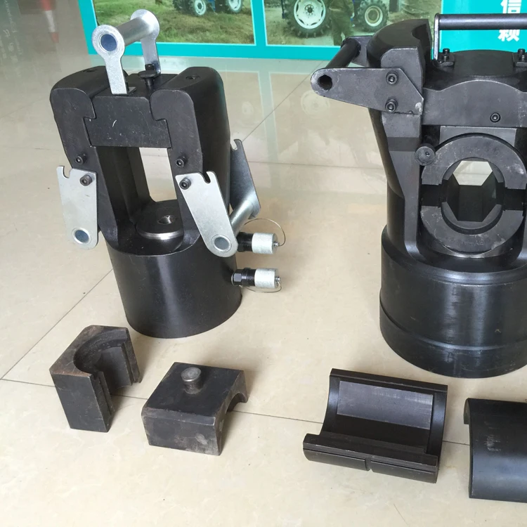 Hydraulic Compression Tool Head Powered By Double Acting Hydraulic Pump ...