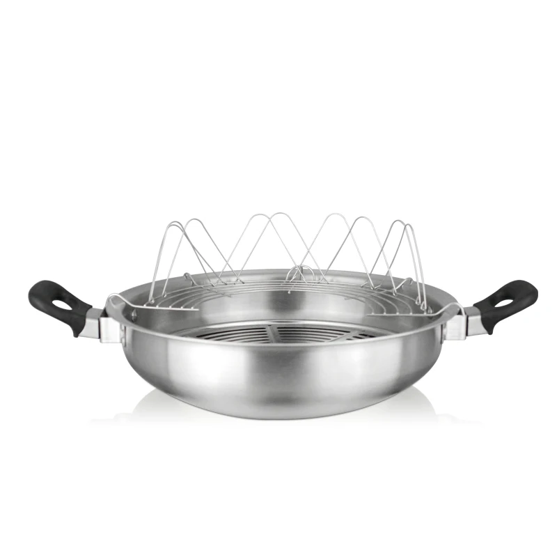 Steamer Pans Stainless Kitchen Cast Iron Saucepan Insert Pans - Buy ...
