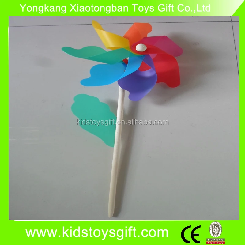 Decorative Rainbow Flower Garden Pinwheel/dot Pattern Colored Pinwheel ...