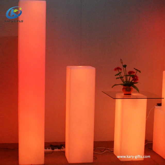 LED Light Column Decor - Wedding Road Guiding Light up Pillar
