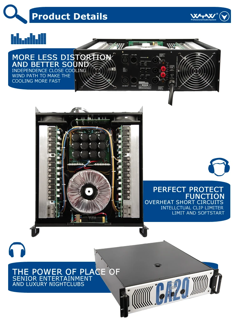 1500watts Professional Audio Line Amplifiers| Alibaba.com
