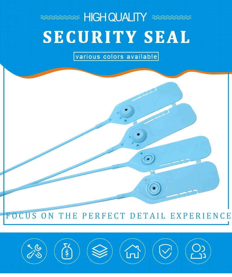 MA-PS6016 Disposable Tamper Proof Tear off Plastic Security Seals for ...