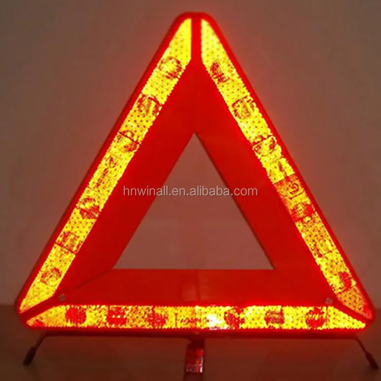 Led Flashing Light Warning Triangle For Wholesale - Buy Flashing Light ...