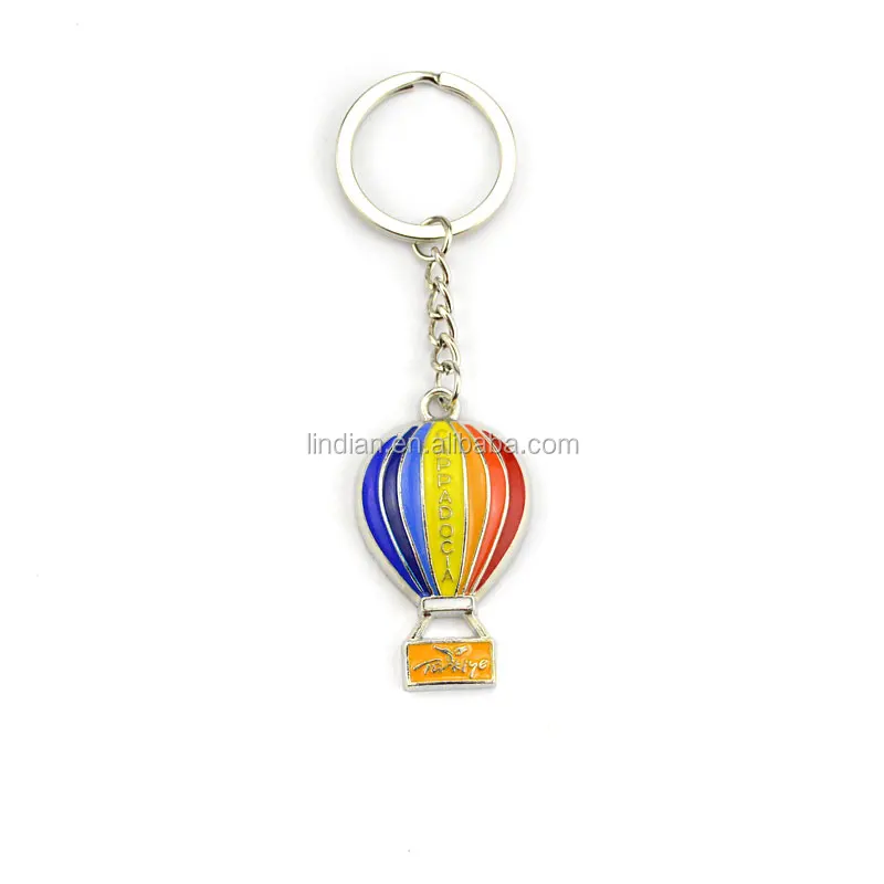 Custom Hot Air Balloon Keychain - Turkey Souvenir
