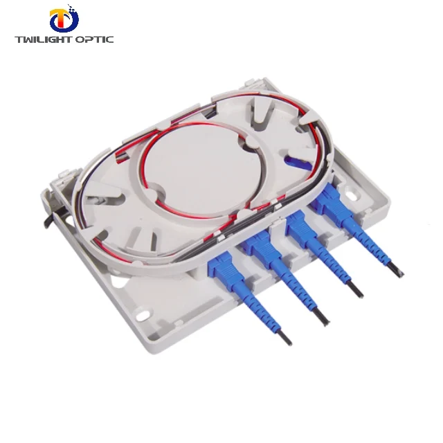 4 Cores SC LC Wall Mounted Mini Odf 4 Ports - 1 Year Warranty