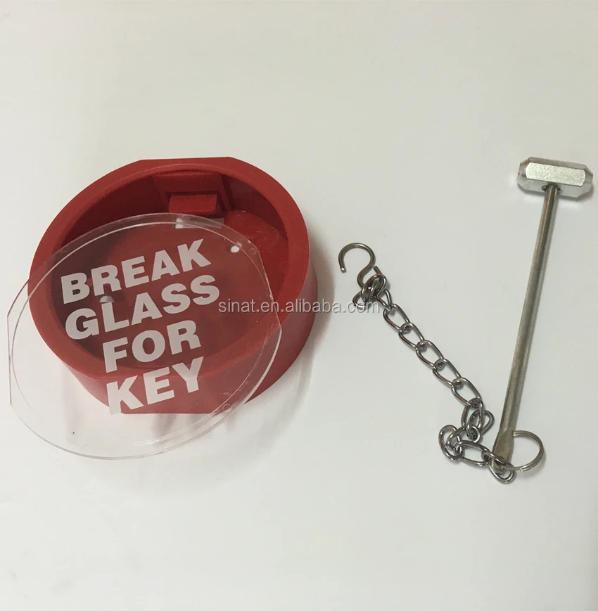 Break Glass for Key with Hammer Kit on Sell Price - SINAT
