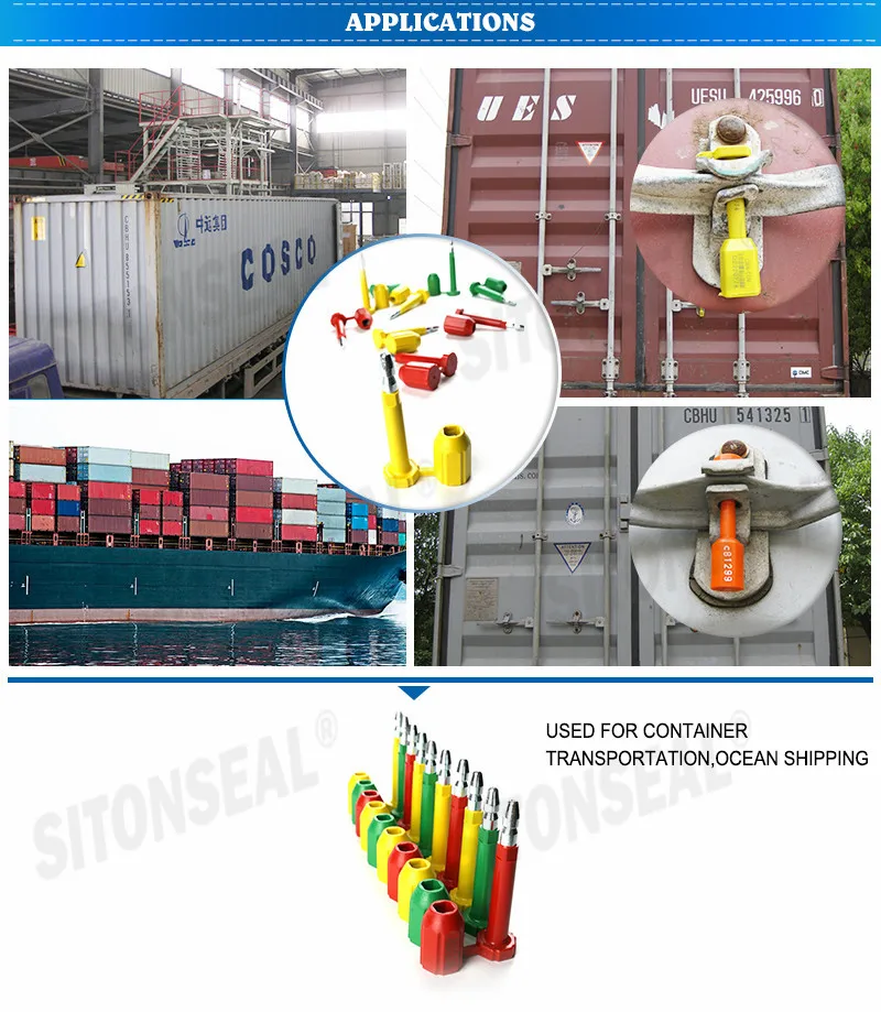Tinggi Keamanan Container Bolt Segel - Buy Baut Segel,Wadah Baut Segel ...