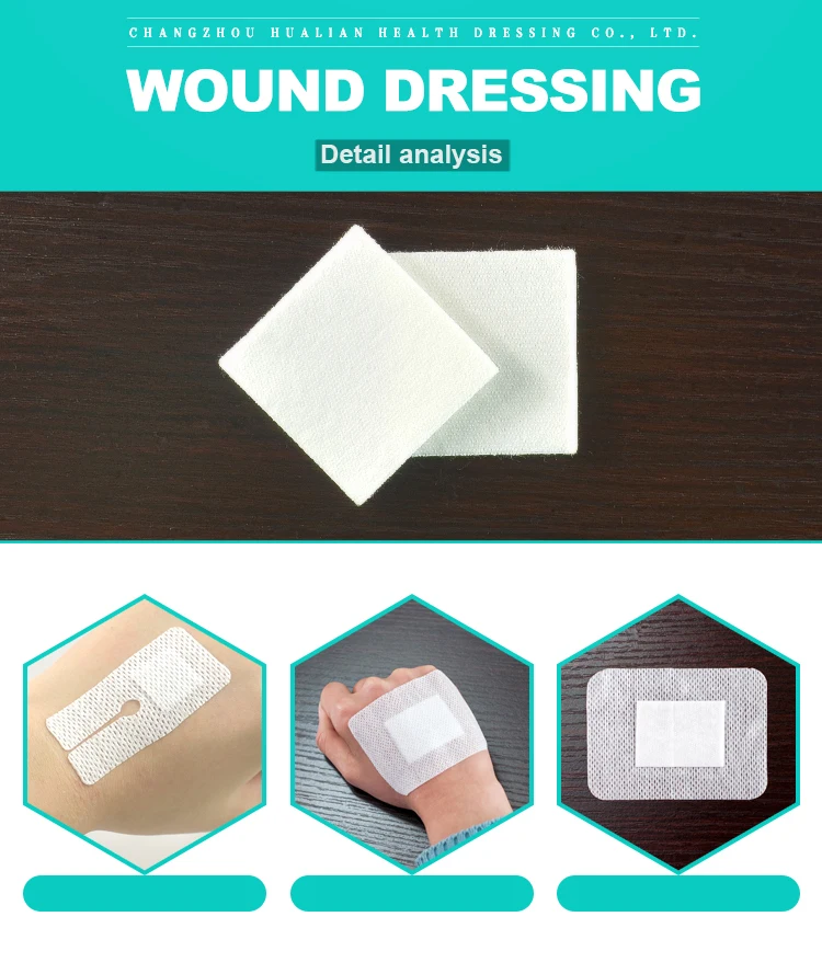 Manufacturer Hypoallergenic Retention Medical Wound Dressing For Wound ...