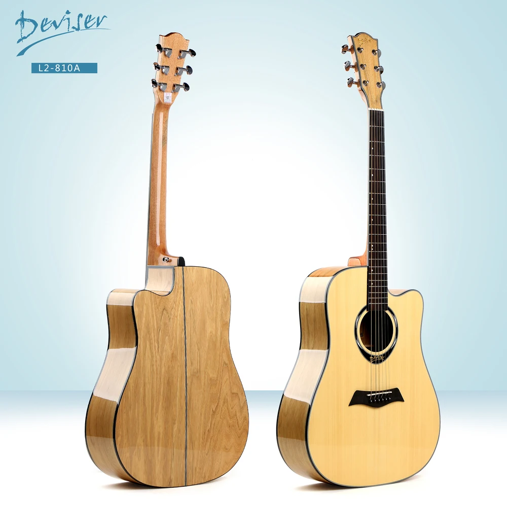 Cheapest Handmade Acoustic Chinese Guitar - Deviser L-810A