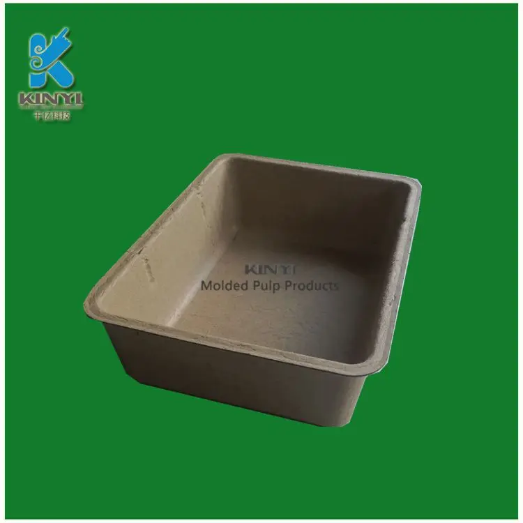Biodegradable Cardboard Tray Sugarcane Pulp Wet Pressing Corrugated ...