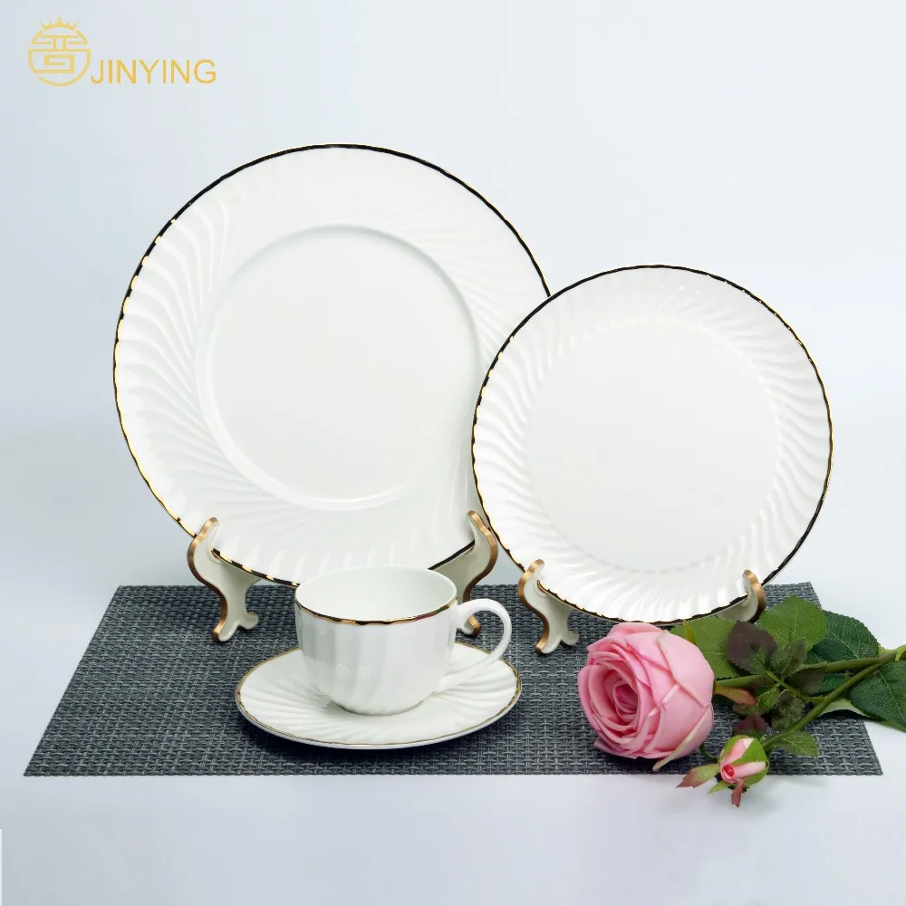 New design Europe stil luxus fine bone china geschirr set für home und ...