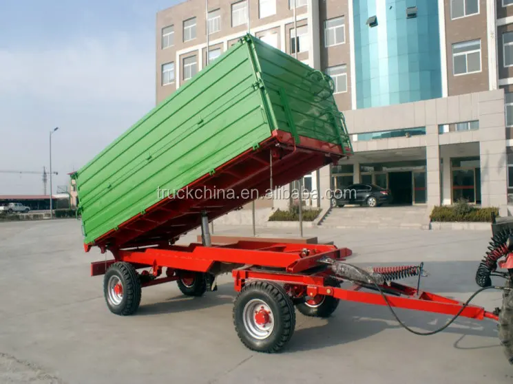 Hot Sale 4 Ton Tipping Trailer Best Price Farm Tractor Trailer - Buy ...