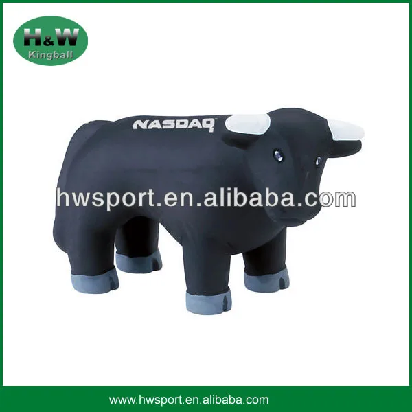PU Foam Bull-Shaped Stress Ball Reliever Promotional Toy| Alibaba.com