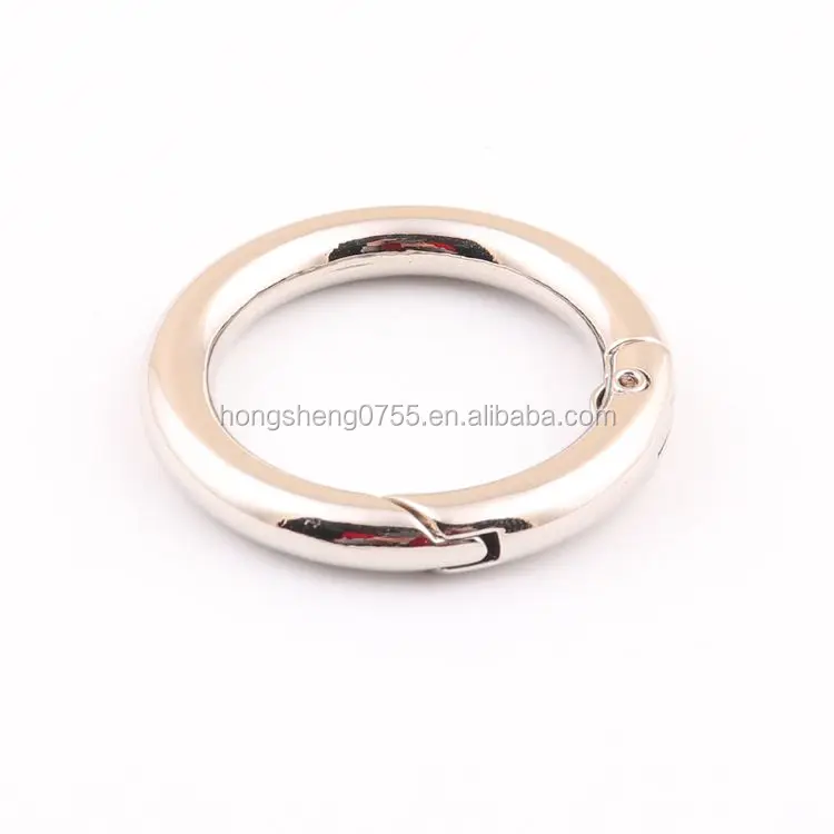Hot Sale 1 Inch Metal Spring Gate Round O Ring For Bag Accessories ...