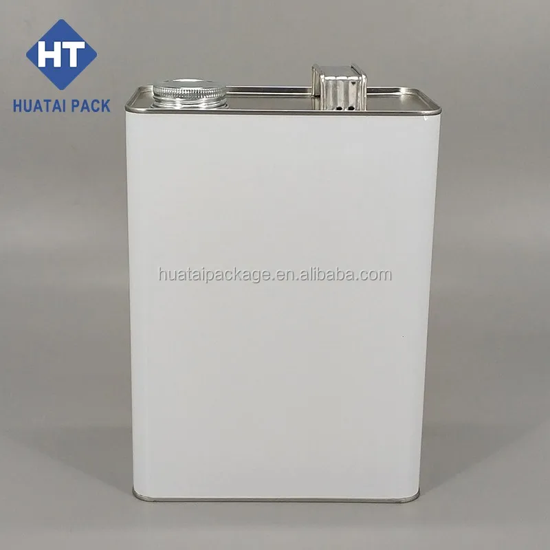 4l Square Motor Oil Drum With Metal Lid Engine Oil Can Manufacturer ...