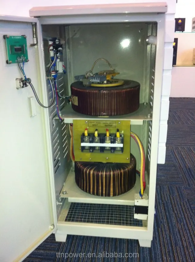 Pc-svc 30kva Cabinet Type Servo Motor Control Ac Automatic Voltage ...